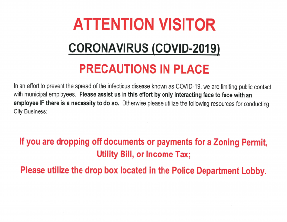 Coronavirus (COVID-19) Information - City of Canfield